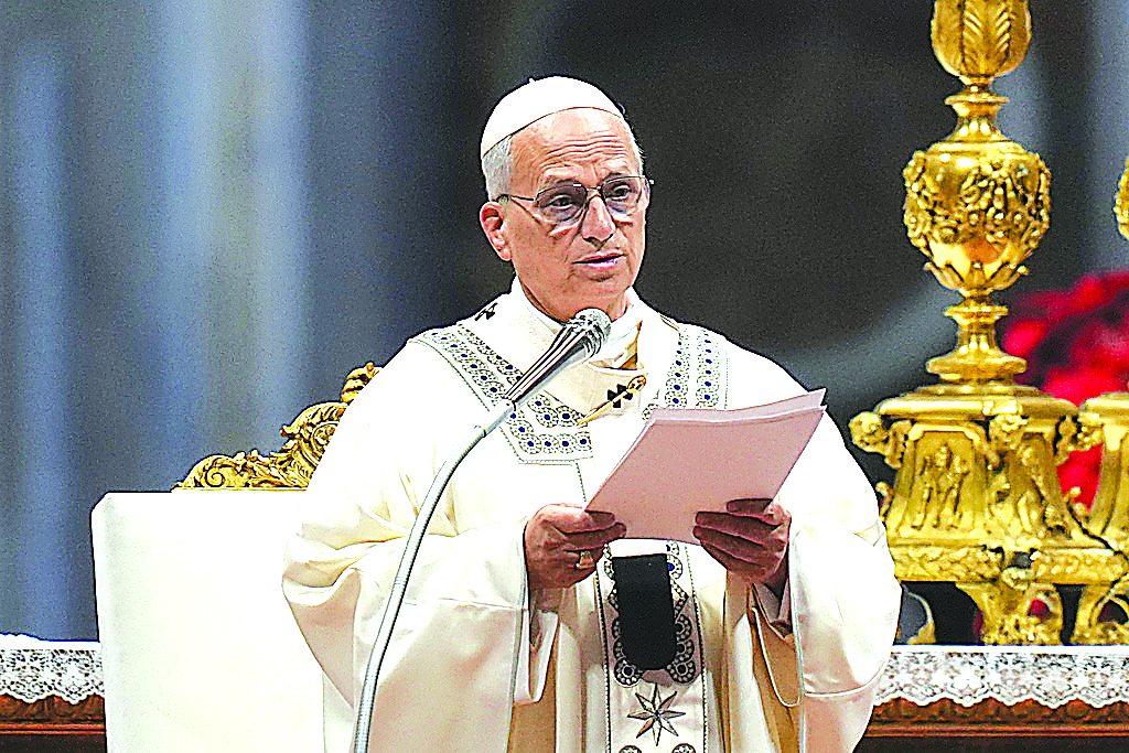 Pope opens 2026 with plea for peace in the countries bloodied by war ...